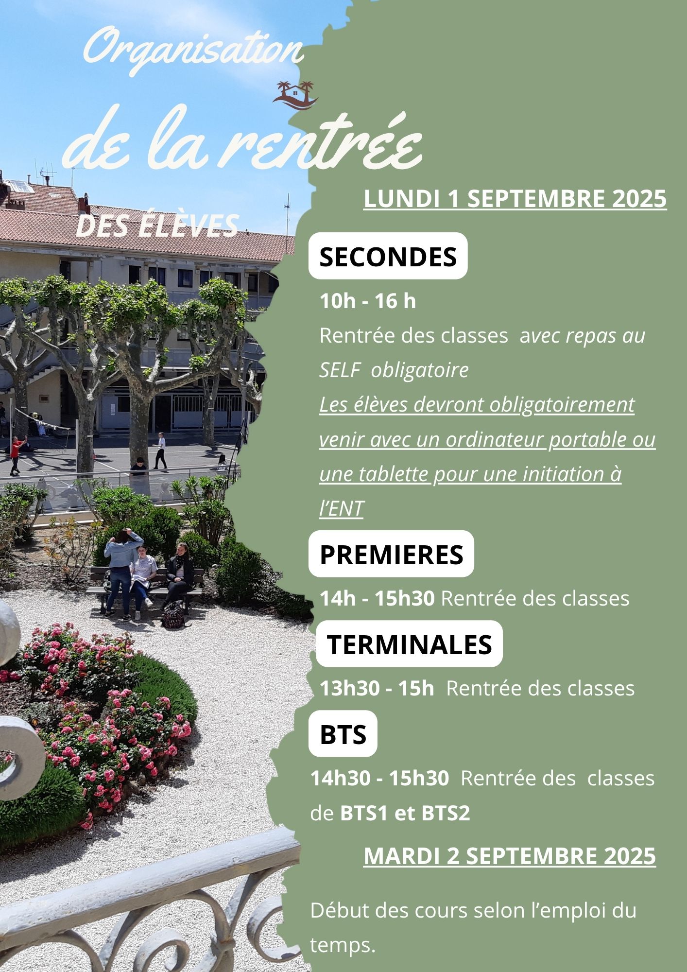 RENTREE 2025 2026 – La trinité
